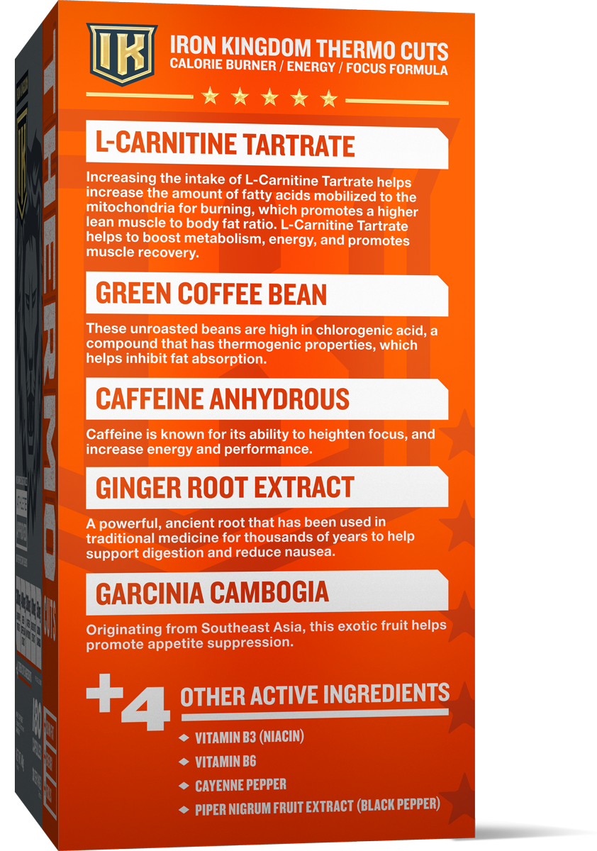 THERMO CUTS – Iron Kingdom Sports Nutrition